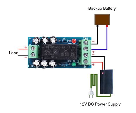 Xh M350 Dc12v 150w Automatic Failover Power Switching Module Arduino