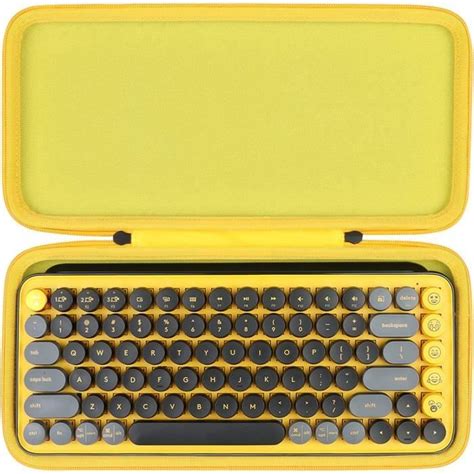 Coque Rigide Housse Pour Logitech Pop Keys Clavier Mécanique Sans Fil