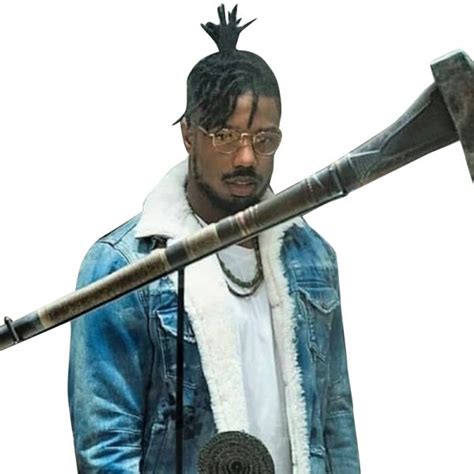 Black Panther Killmonger Denim Jacket Erik Killmonger Jacket