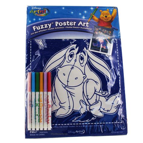 Fuzzy Poster Art Disney Bourriquet Pas Cher Artmania
