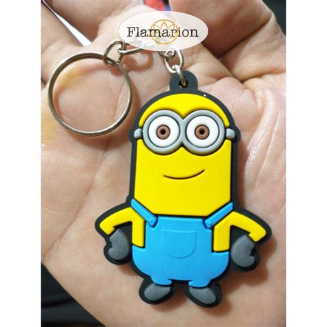 Kit 5 Chaveiros Lembrancinha Aniversário Minions Shopee Brasil