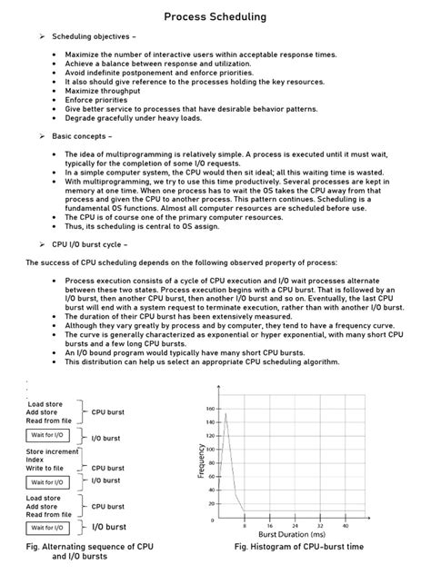 Cpu Scheduling And Deadlock Pdf