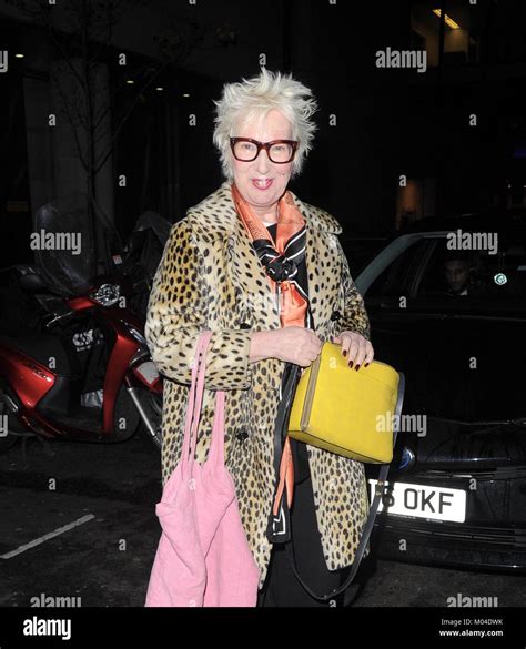 Various Celebrities At The One Show Featuring Jenny Eclair Where