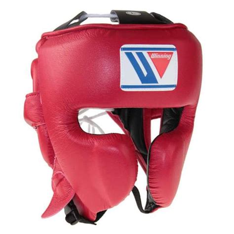 Winning Cheek Protector Headgear Red Pro Fight Shop