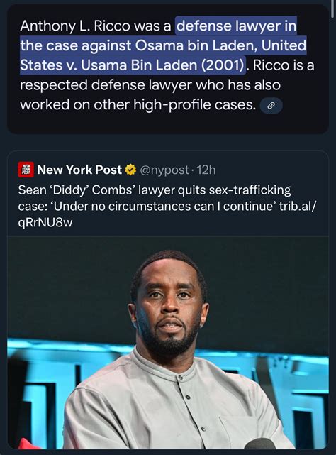 You Know Youre Cooked When The Lawyer Who Defended Osama Bin Laden