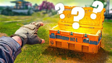 The One Chest Challenge On Ashika Island Warzone Youtube