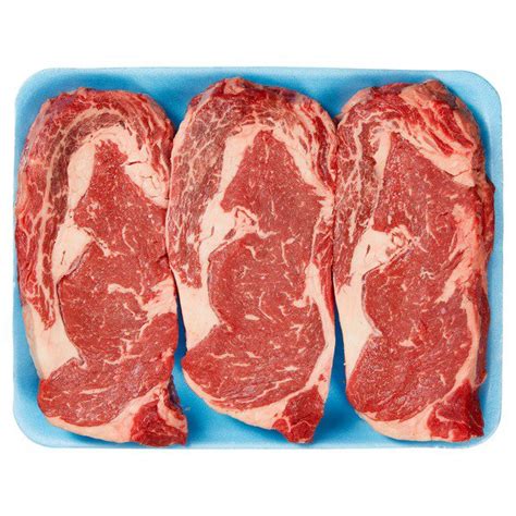 Kirkland Signature Usda Prime Beef Boneless Ribeye Steak Costco Food