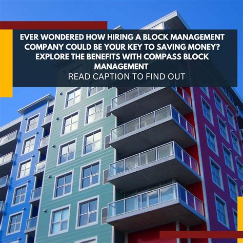 Hiring A Block Management Company Like Compass Block Management Can Offer A Range Of Benefits