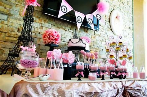 Pin By Erin Collins On Ava Party Paris Birthday Parties Paris