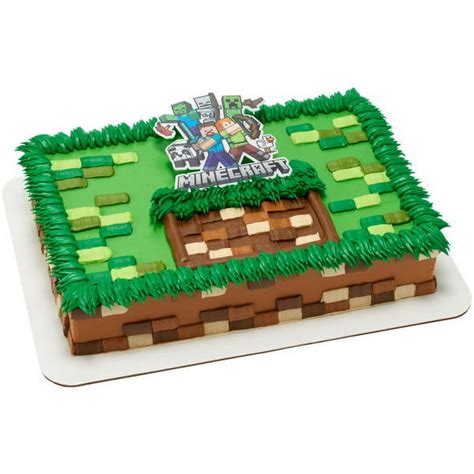 Minecraft Birthday Cake