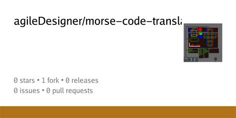 Agiledesignermorse Code Translator