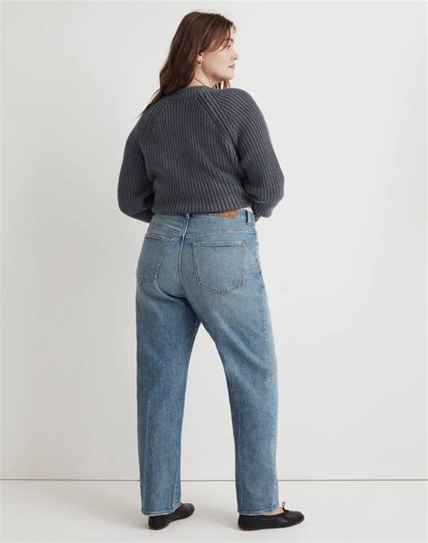 The Plus Curvy 90s Straight Jean Madewell