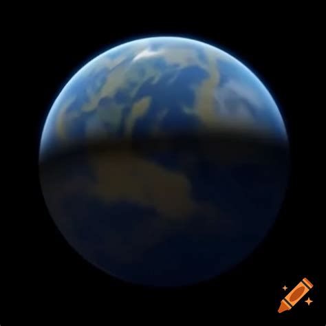 Fictional Dilithium Planet From Star Trek Universe On Craiyon