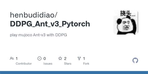 github henbudidiao ddpg ant v3 pytorch play mujoco ant v3 with ddpg