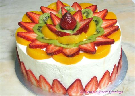 Simple Fruit Cake Decoration Ideas
