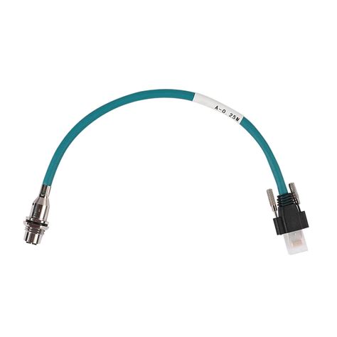 M12 X Coding Panel Mounting Cable China Supplier M12 8 Female Bulkhead