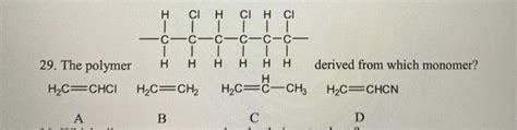 solved i ci h cih ci c c cc c c 1 1 1 i it 29 the polymer