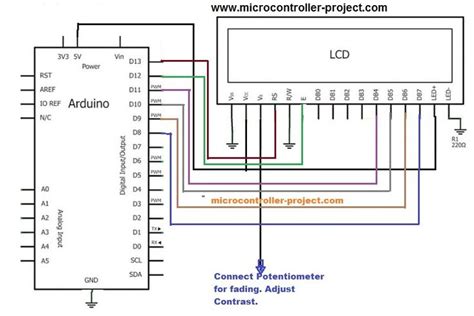 Displaying ASCII Characters On 16x2 LCD With Arduino