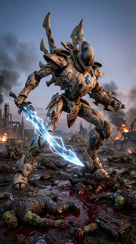 Titan Aeldari By Snowly48lite On Deviantart