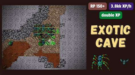 Exotic Cave Tibia Hunt Guide Paladin Youtube
