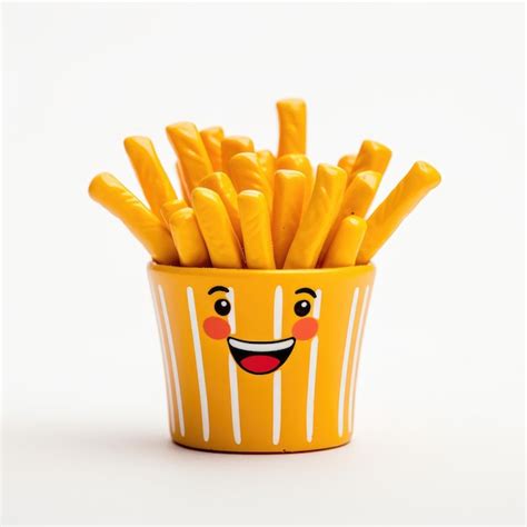 Premium Photo French Fries Illustration Art Design Isolated