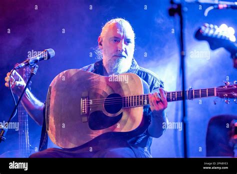 The British Musician Fink Fin Greenall During The Concert Solo Acoustic At The Monk In Rome
