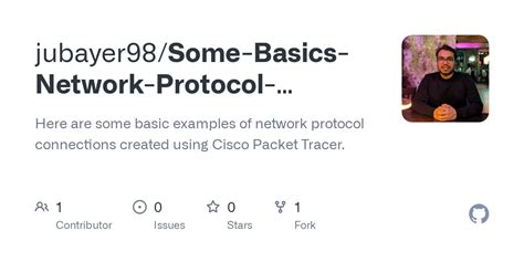github jubayer98 some basics network protocol connection using cisco