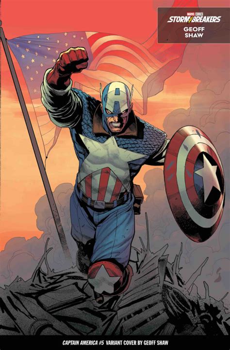 Captain America 5 Geoff Shaw From The Chaos A Costume Variant