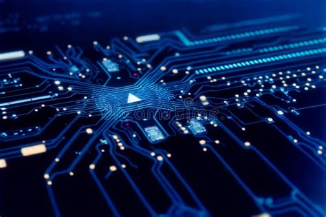 abstract computer chip images big data and technological concepts