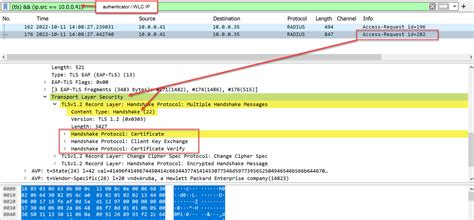 Review 8021x Eap Tls Authentication Flow Explained With Packet Captures