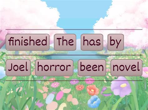 4 Present Perf Continous Future Passive Unjumble