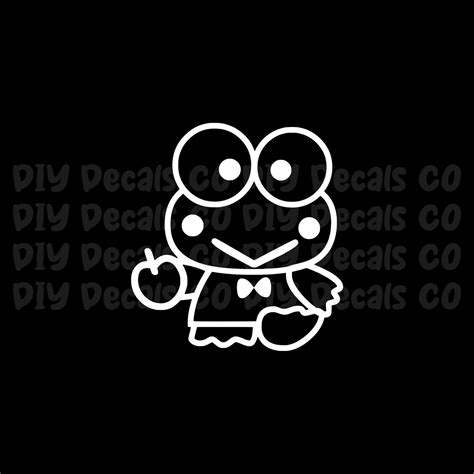Keroppi Black And White