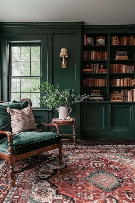 Dark Green Room Combination