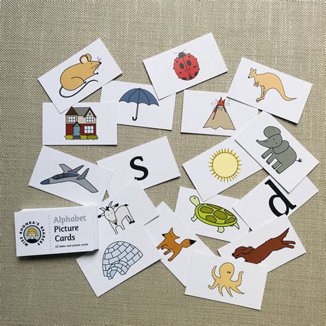Alphabet Picture Cards — Miss Rhondas Readers