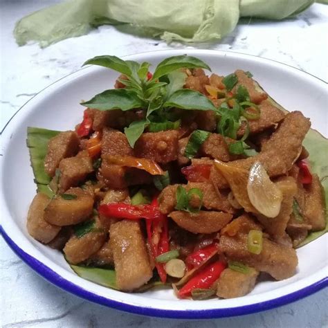 Resep Tempe Gembus Pedas Manis Jagomasakminggu10 Sederhana Rumahan Di Yummy App