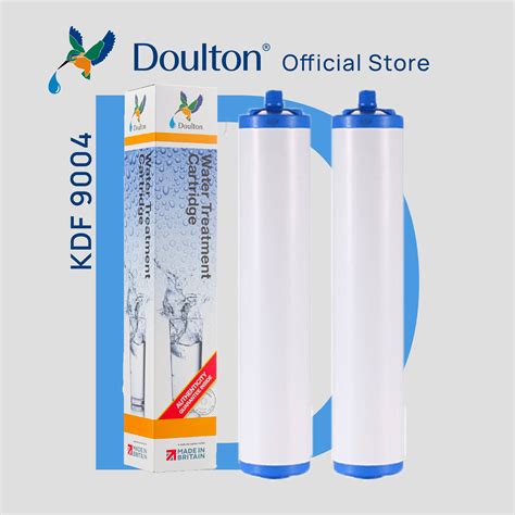 2pc Doulton® Kdf 9004 Water Treatment Cartridge Removes Heavy Me