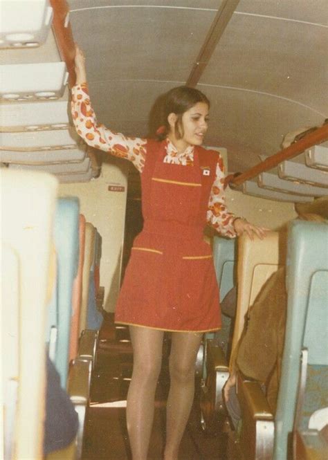 Continental Airlines Inflight Service Flight Attendant Fashion