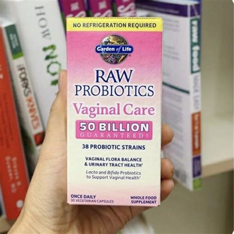 Garden Of Life Raw Probiotic Vaginal Care 50 Billion Health