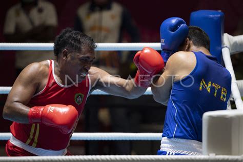 Semi Final Tinju Kelas Berat Putra 81 91 Kg Antara Foto