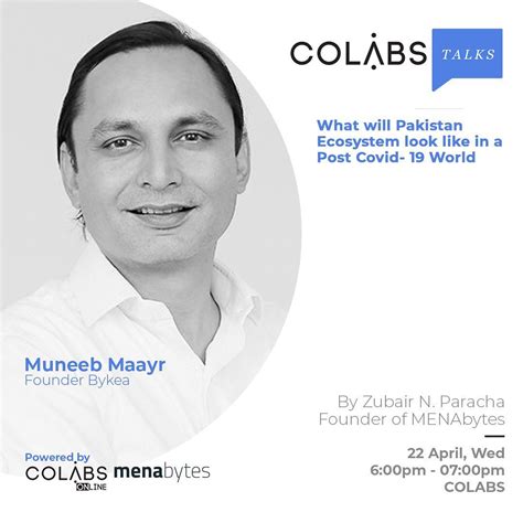 Colabs Muneeb Maayr Is The Founder Of Pakistans First