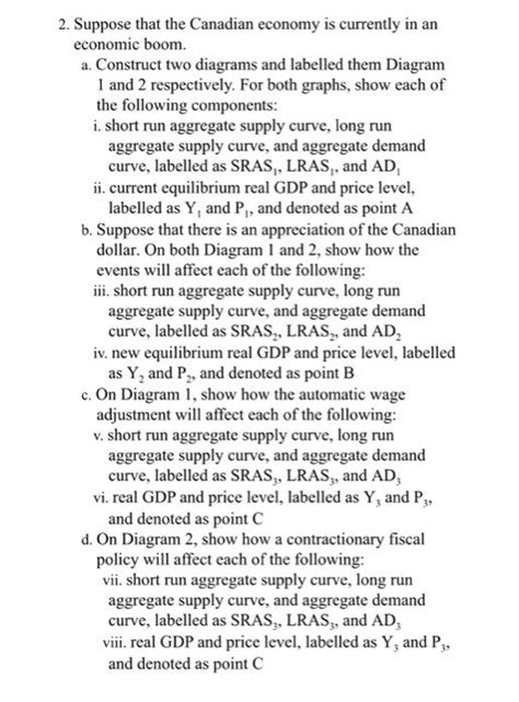 Solved In Class Assignment 4 1 Suppose That The Canadian