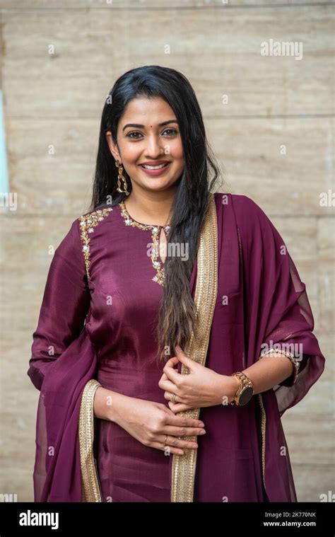 Indian Actress Sonal Monteiro Poses For Photos During The Promotion Of