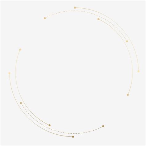 Color Shading Linear Border Simple Decoration Dotted Line Color Shading Linear Border Simple