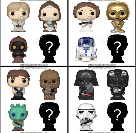 Star Wars Itty Bitty Funko Pops R Funkopop
