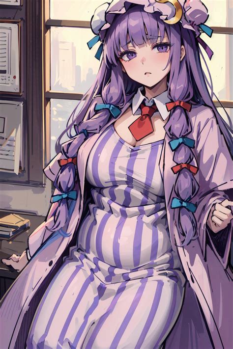 Patchouli Knowledge Touhou Generated By Aliceaiart Using Alicemix Aibooru
