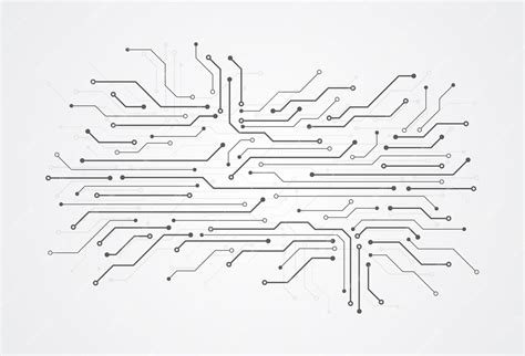 Premium Vector Abstract Digital Background With Technology Circuit Board Texture Electronic