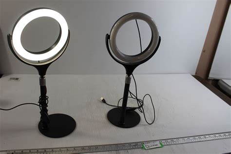 2 Mini Ring Lights Works Bodnarus Auctioneering