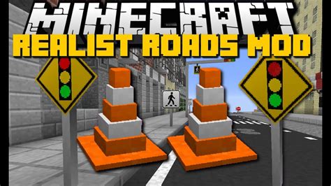 Minecraft Road Mod Built Realistic Roads On Any Map Mod Showcase