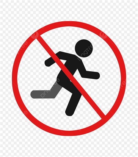 No Correr Animado