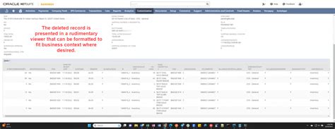 Get A NetSuite Recycle Bin To View Deleted Records